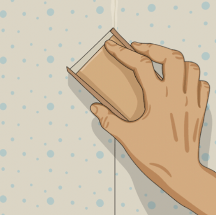 3. Spackla ojämnheter